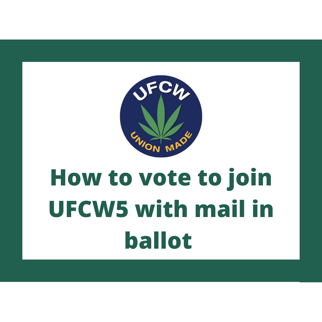 How to vote to join UFCW5 with mail in ballot - UFCW5 Local Union