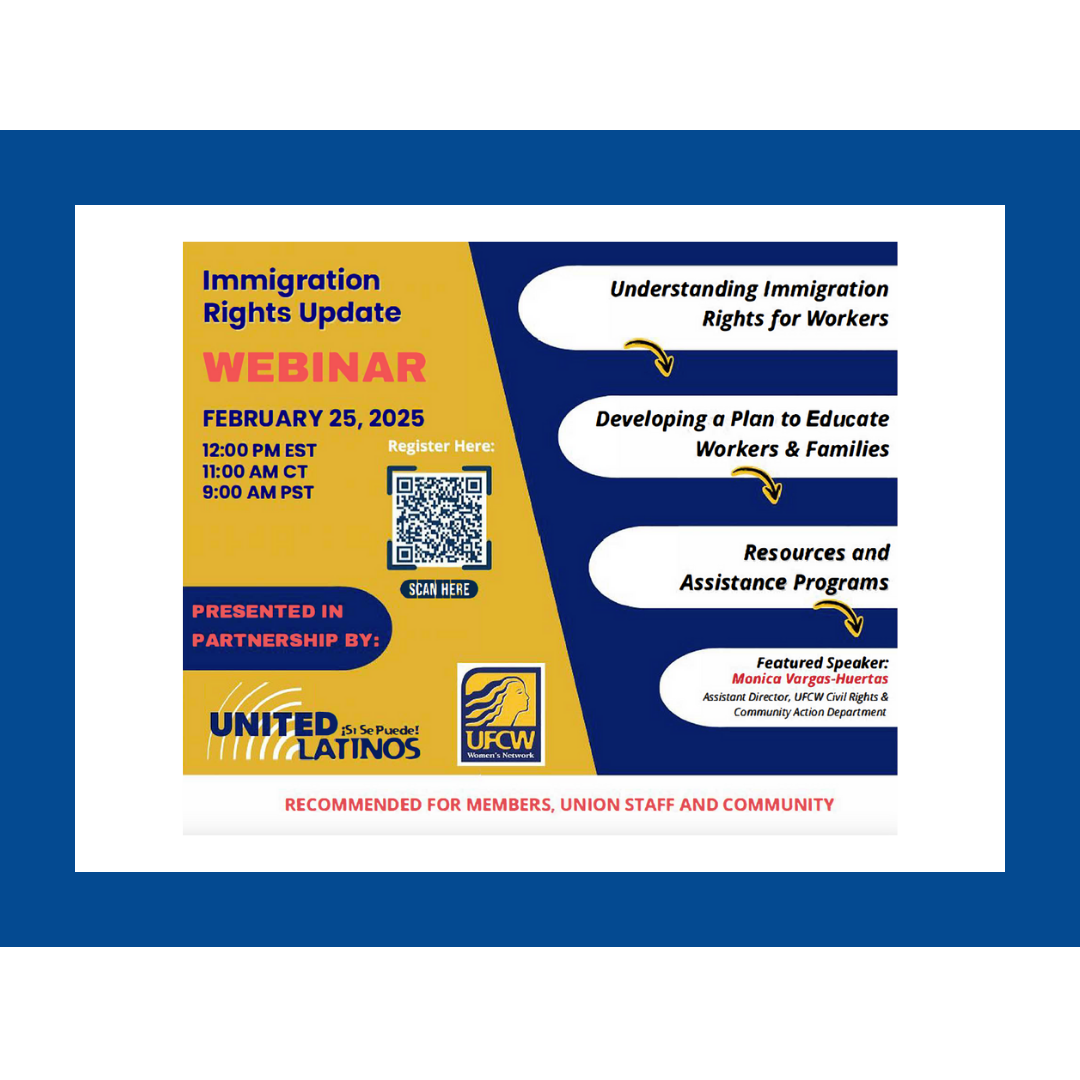 Attention UFCW5 Members! Participate in the Women’s Network Immigrant ...