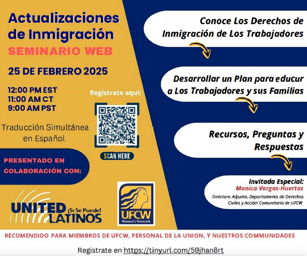 Attention UFCW5 Members! Participate in the Women’s Network Immigrant ...